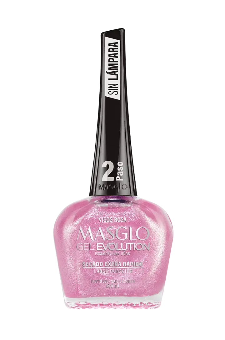 VISOS ROSA - ESMALTE GEL EVOLUTION EFECTO GEL MASGLO 13,5 ML GAMA- ROS ...