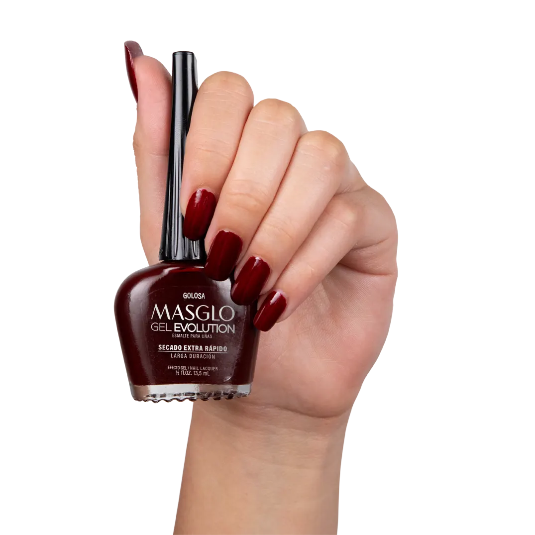 GOLOSA - ESMALTE GEL EVOLUTION EFECTO GEL MASGLO 13,5 ML – Masglo Peru